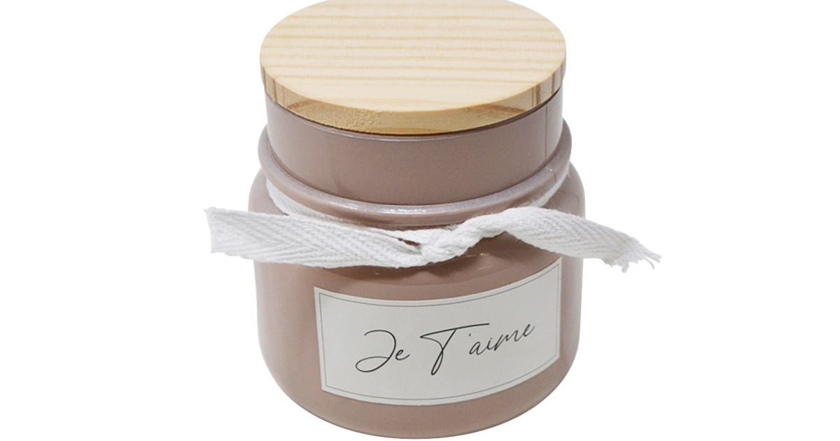 Candle “Je t'aime”