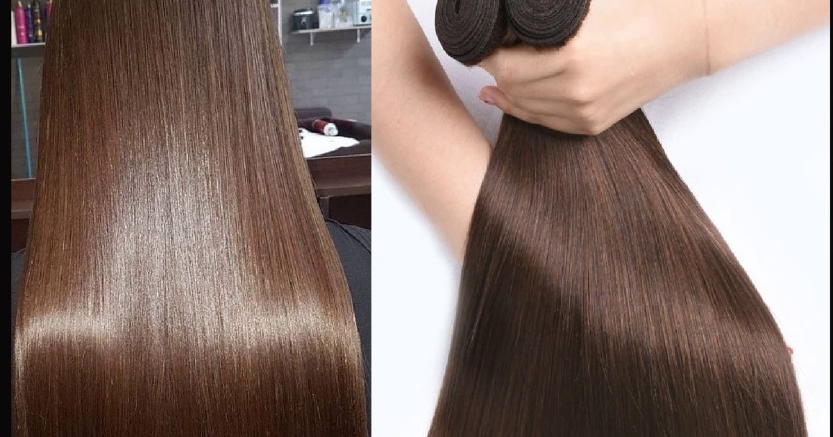 KATIOUCHA® Brown Brazilian Hair Bundles Straight Human Hair