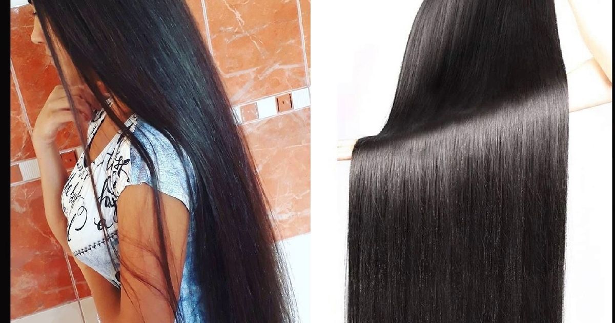 KATIOUCHA® Extensions Cheveux En Rangée Cousue Naturel Droit Cheveux ...