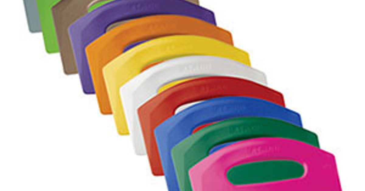 BENCH SCRAPERS, METAL DETECTABLE