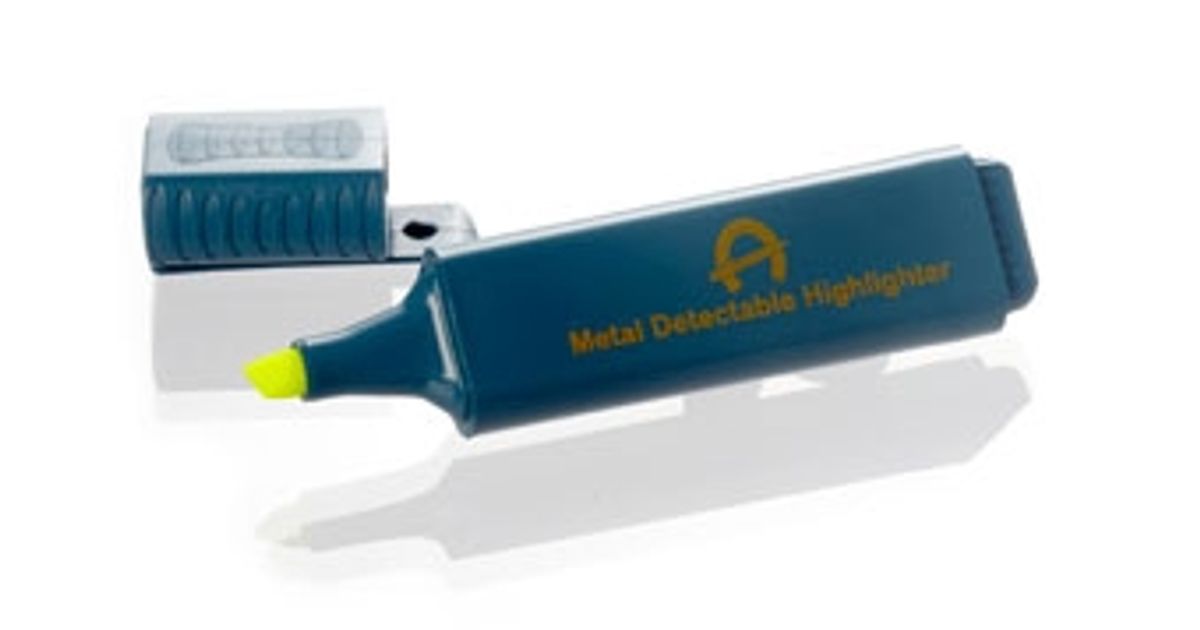 METAL DETECTABLE HIGHLIGHTER