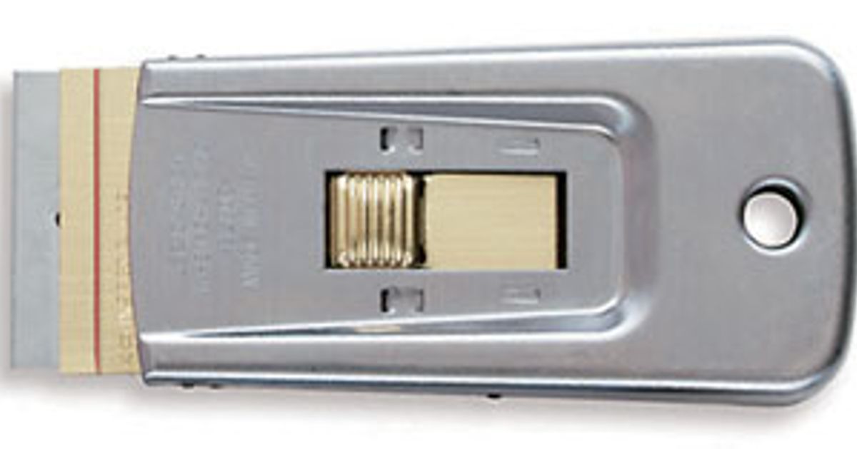 MS410 - Metal Scraper with Razor Blade. Secure online shop |Call