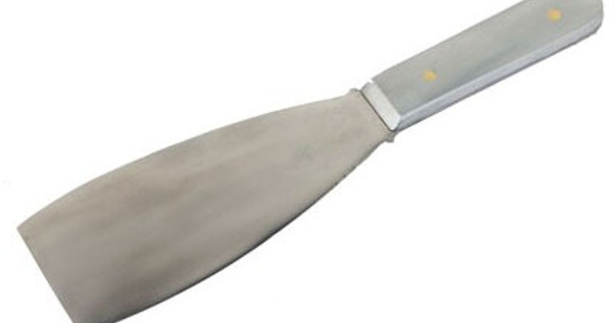 HAND SCRAPERS, stainless steel, METAL DETECTABLE