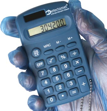 Detectable Pocket Desktop Calculator