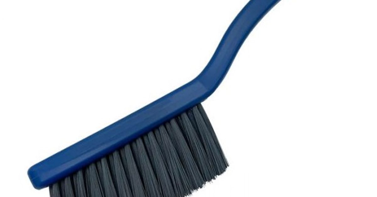 Fully Detectable Resin-Set Hand Brush with Soft Bristles