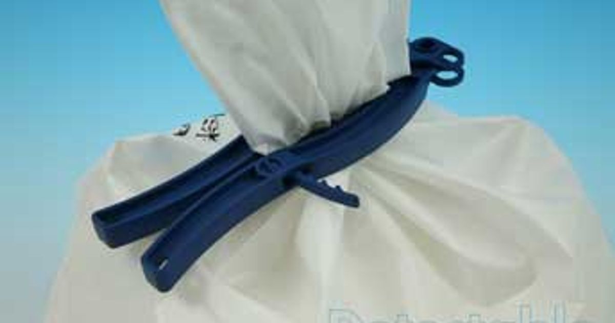 BAG GRIPPER, METAL DETECTABLE