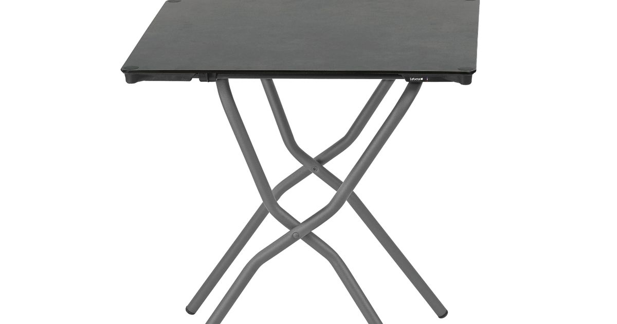Lafuma in Montreal: ANYTIME square table (Volcano)