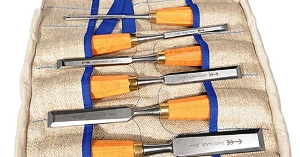 ensemble 6 ciseaux à bois de menuisier|ébéniste|couteaux|gouge |pfeil