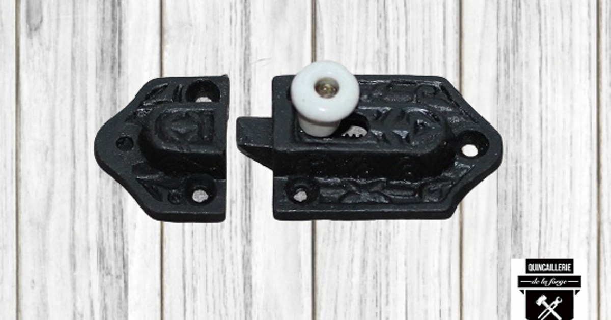 loquet victorien en fonte |quincaillerie de la forge
